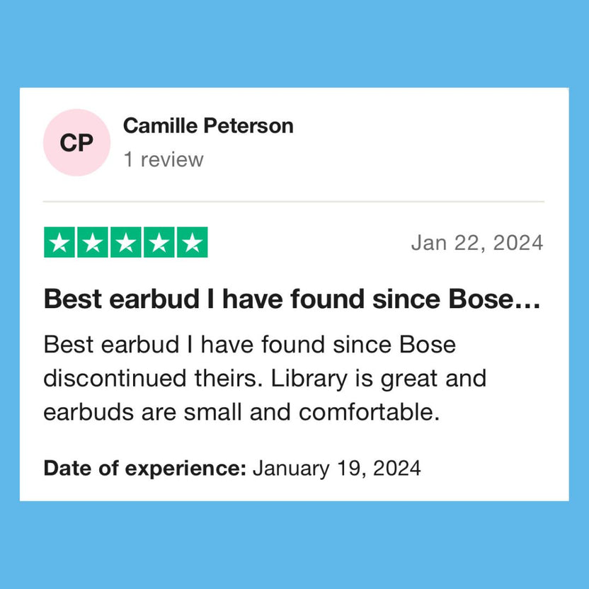 Hundreds of 5-Star reviews on 3rd-party product review sites and ...